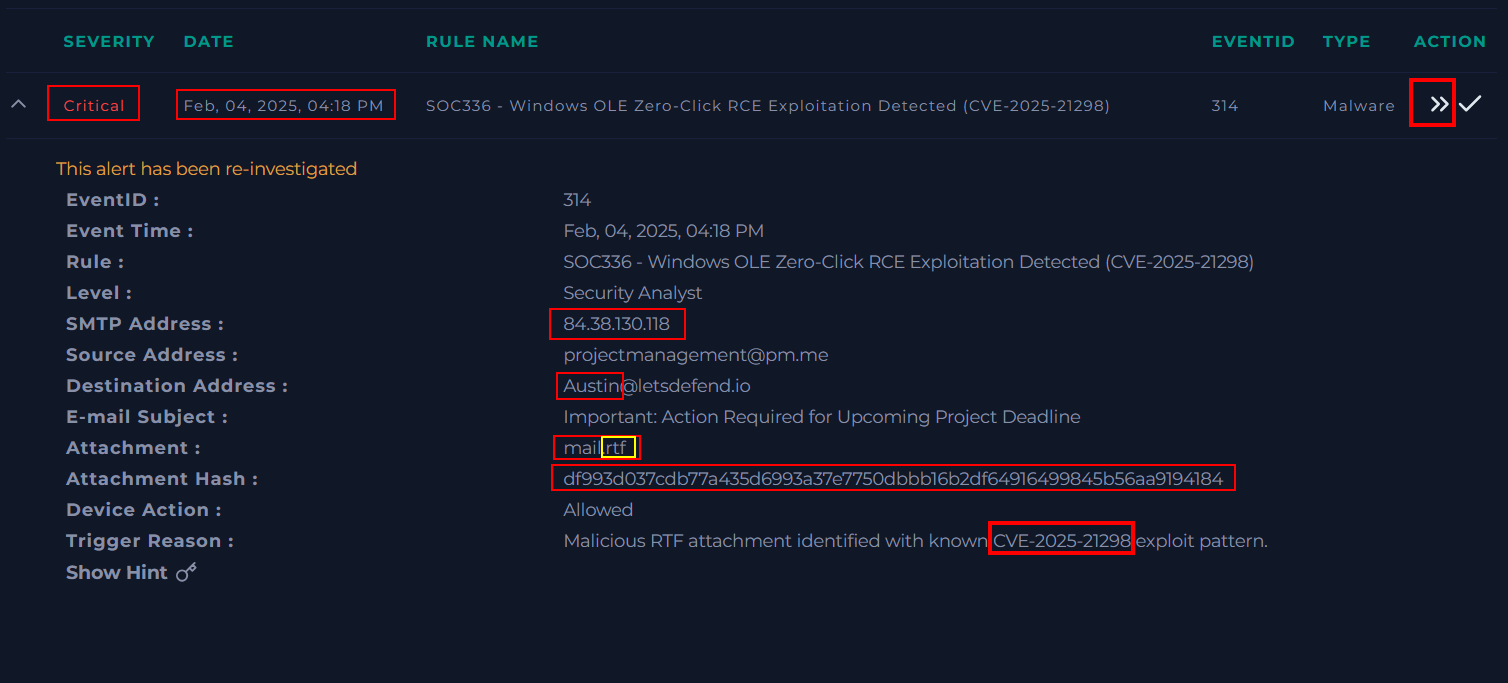 Let’s Defend SOC336 | JuanBelin